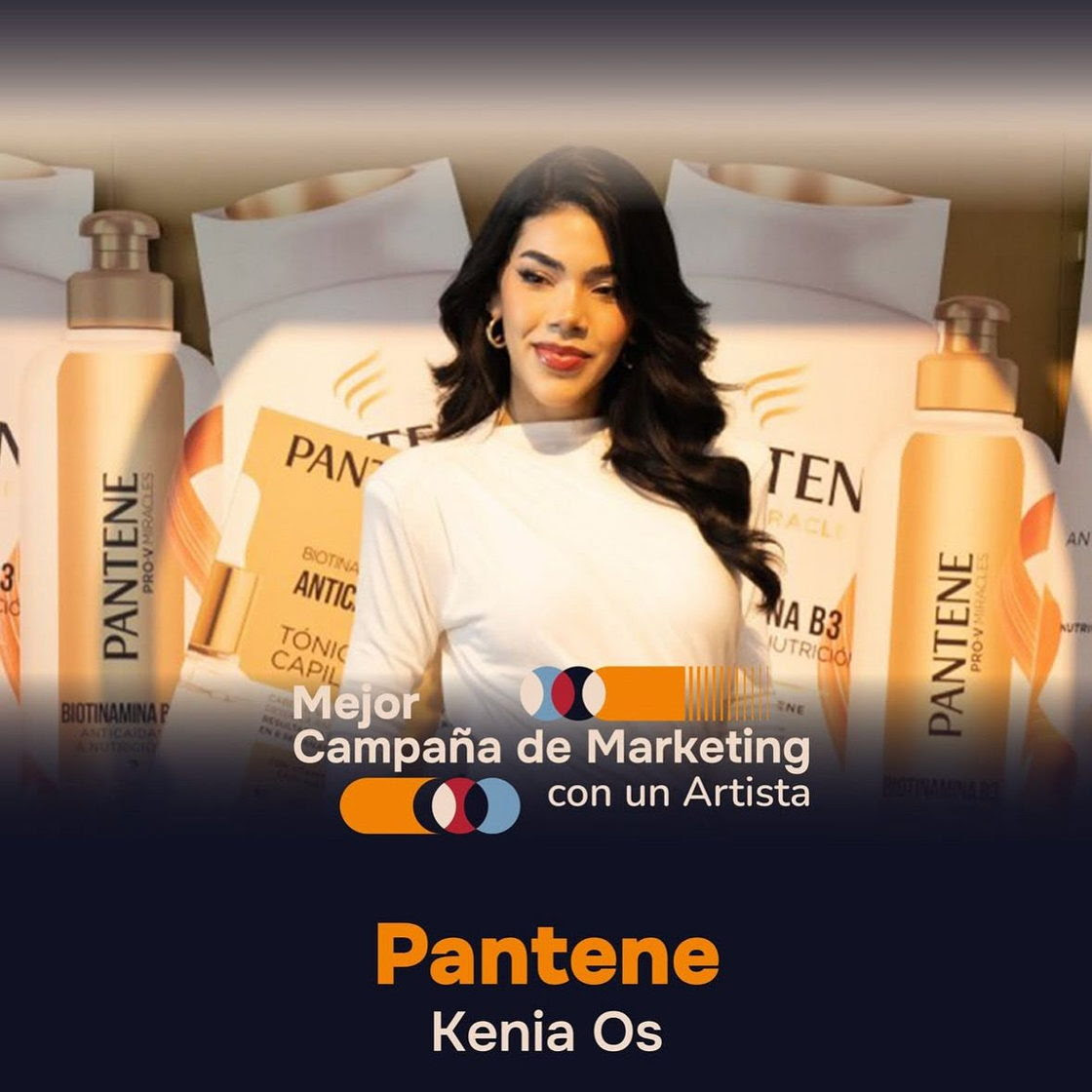 Campaña con Kenia OS es premiada en los Beyond Music Awards - The Point